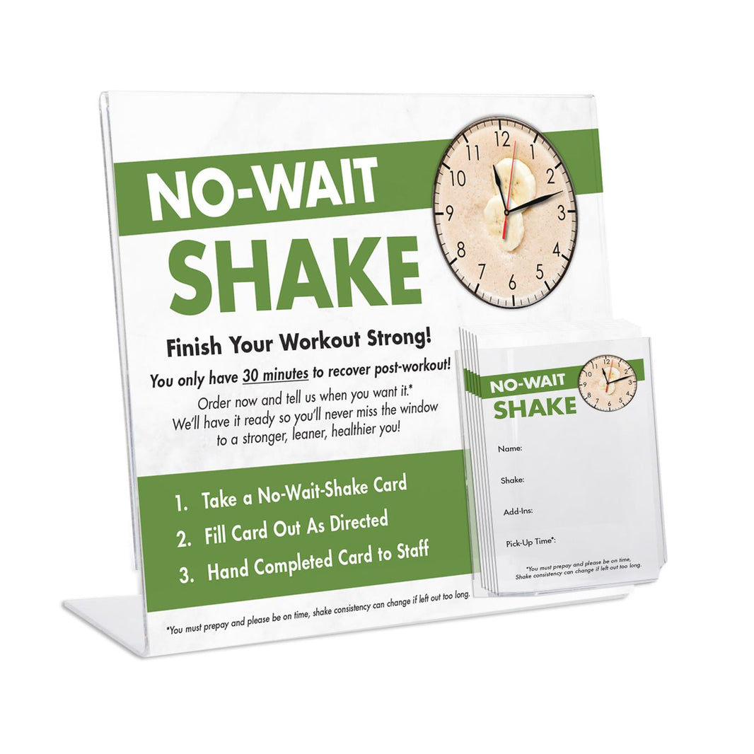 No Wait Shake – PFC Orders