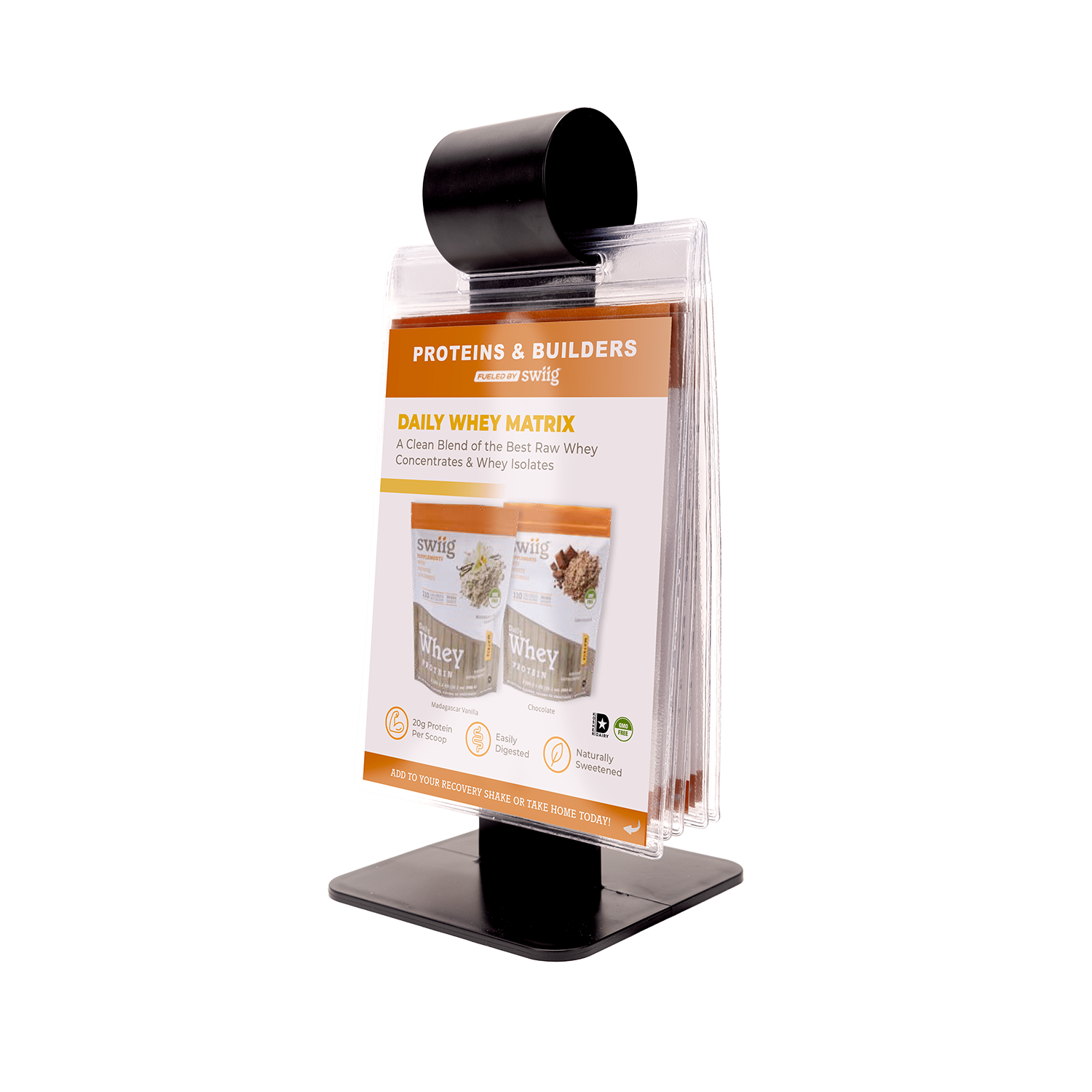 Table Tent for Protein with Inserts – PFC Orders