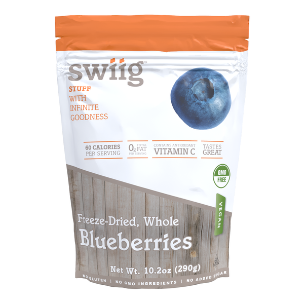 swiig Freeze Dried Blueberries - 10.2oz (290g) bag – PFC Orders
