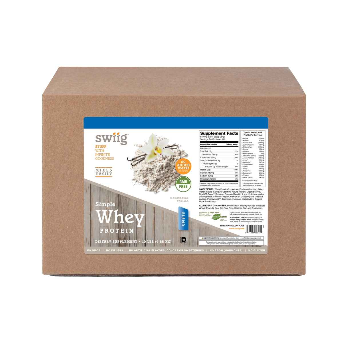 Simple Whey Vanilla – PFC Orders