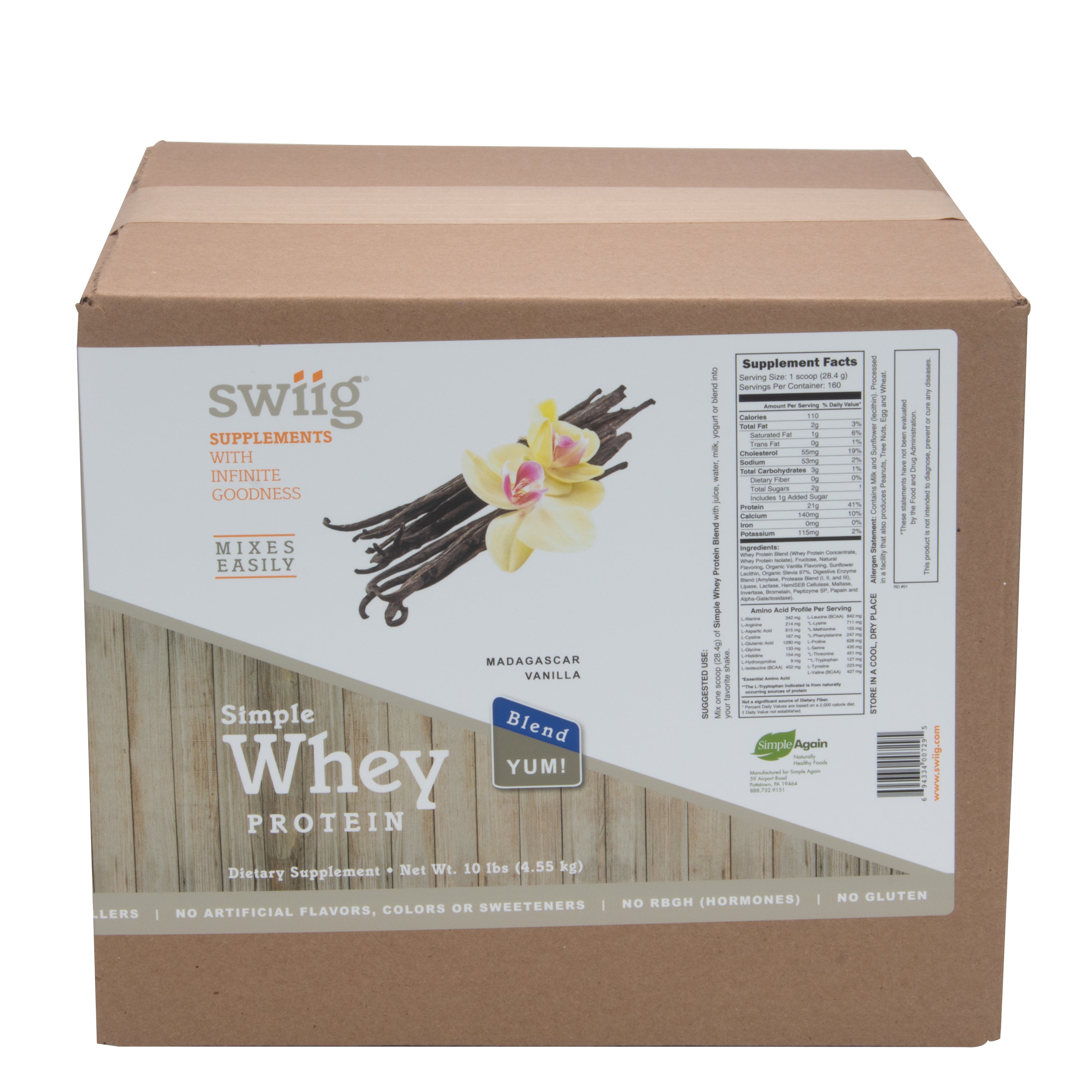 swiig Simple Whey Blend Protein – PFC Orders